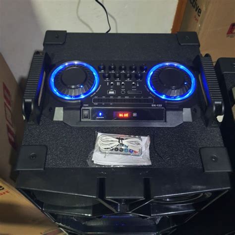 Jual Speaker Pasif Dan Speaker Aktif Sepasang Dat Dx 122 Shopee Indonesia