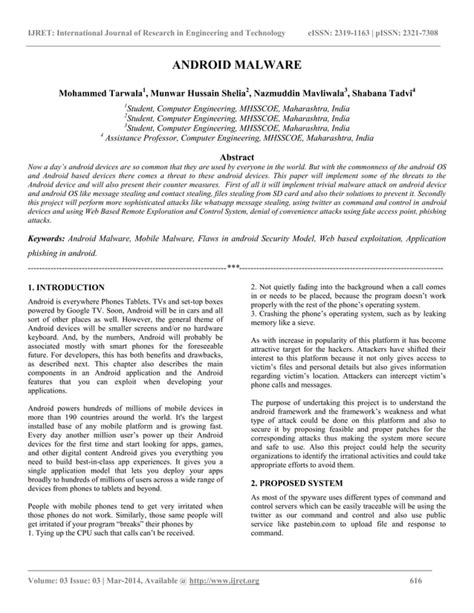 android malware pdf