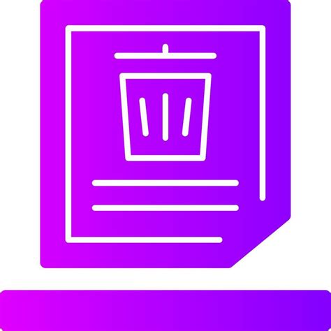 Delete Solid Multi Gradient Icon 39460738 Vector Art At Vecteezy