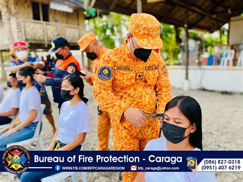 Surigao Bfp Regional Director Formally Opens The Bfp Recruit Orientation Program Of Newly