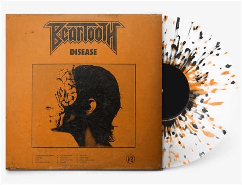 Bt Disease Vinylmock Ultraclear Splatter Beartooth Disease Album Png