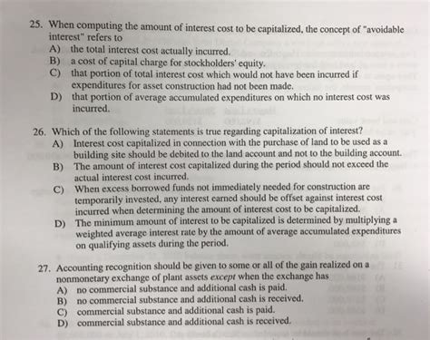 Solved When Computing The Amount Of Interest Cost To Be