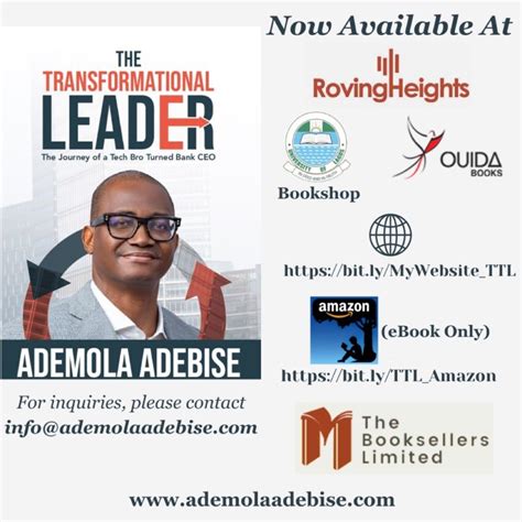 Ademola Adebise On Linkedin You Can Now Purchase My Memoir From
