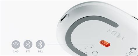 Amazon Com ProtoArc USB C Wireless Bluetooth Mouse Multi Device HubMouse With Type C Hub