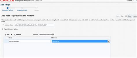 Oracle Apps Dba Pieces Installing Oem 13c And Deployment Of Targets On Oracle Enterprise Linux