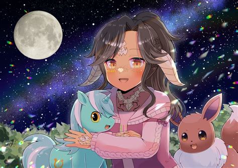 Warrior Of Light Eevee And Lyra Heartstrings Original And More Drawn By Kou Hiyoyo Danbooru