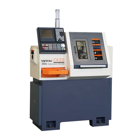 Small High Precision Gang Type Mini Cnc Lathe Ck20 Wmtcnc