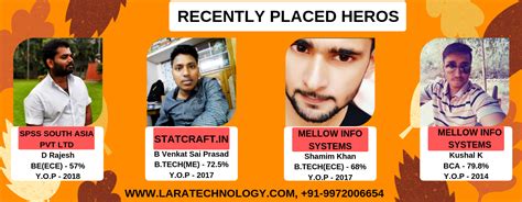 lara technologies bengaluru java full stack python and ml online