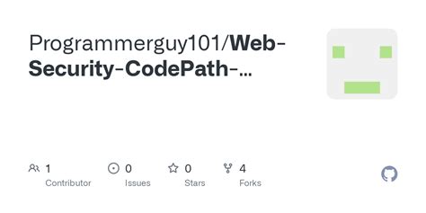 github programmerguy101 web security codepath week 9