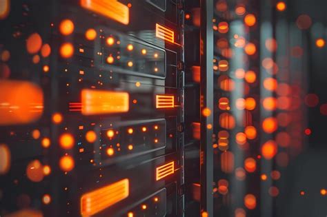 Premium Photo Exploring Cloud Computing Technology A Closeup Of A
