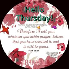 Have A Blessed Thursday S Tenor