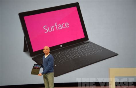 Microsoft Announces Microsoft Surface Tablet