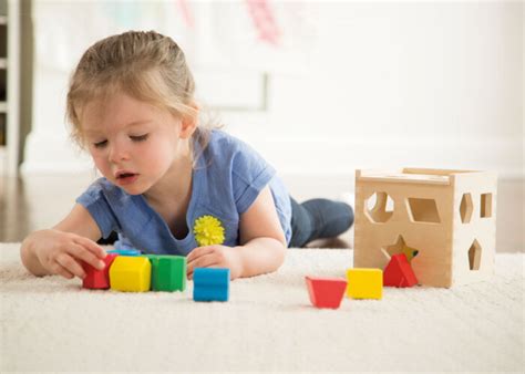 shape sorting cube fine motor skills sensory resources