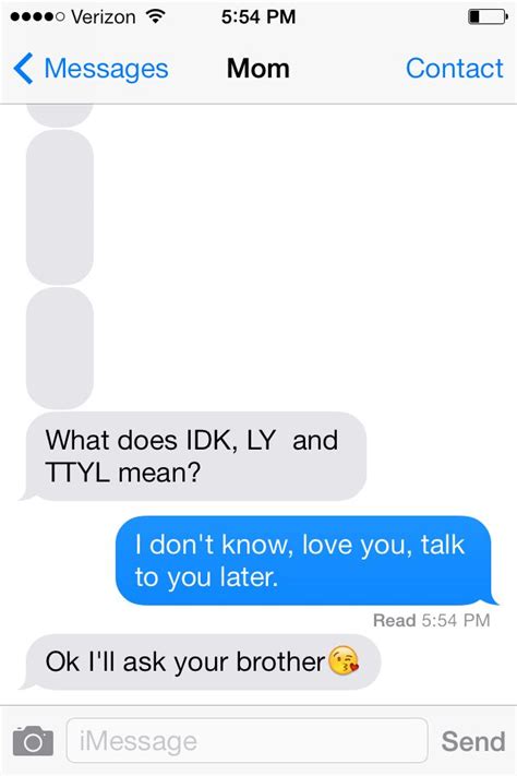 This Is Why My Mom Shouldn T Text Message Mom Humor Messages