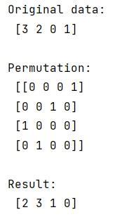Python How To Invert A Permutation Array In NumPy