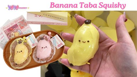 Making Banana Taba Squishy With Me Handmade Squishy Fun Youtube