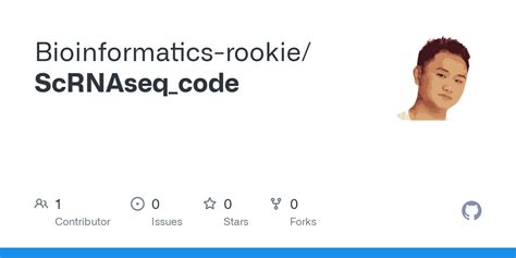 GitHub Bioinformatics Rookie ScRNAseq Code