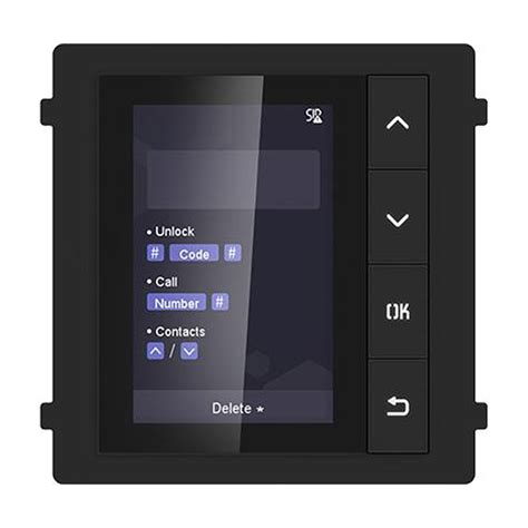 Hikvision Ds Kd Dis Video Intercom Display Module