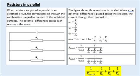 Ial Physics Electricity Full Coverage Teaching Resources