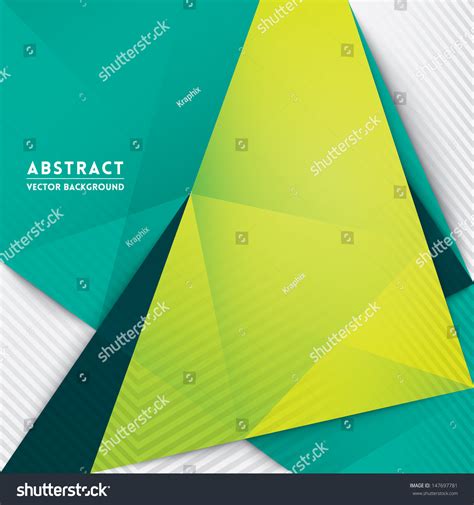 Abstract Triangle Shape Background Web Design Stock Vector Royalty Free