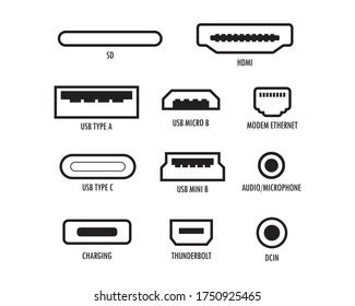 Laptop Usb Port Images Stock Photos Vectors Shutterstock