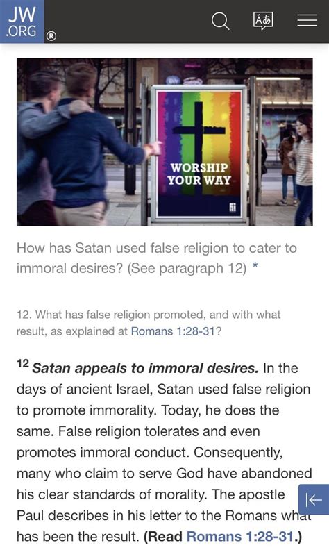 New Watchtower Study Edition Hating On Gays Once Again Rexjw