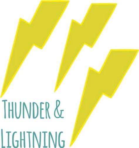 Thunder And Lightning Svg File Print Art Svg And Print Art At