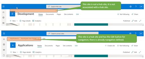 Is It Possible To Have Top Bar Navigation On A Modern Sharepoint Online Communication Site That