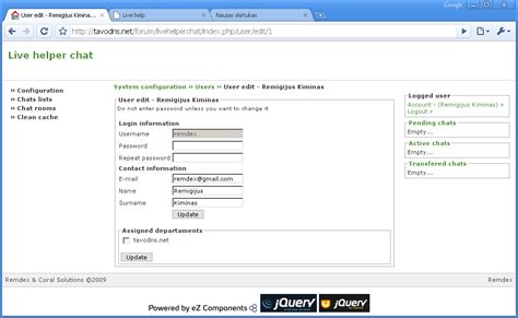 Working With Users Documentation Live Helper Chat Open Source