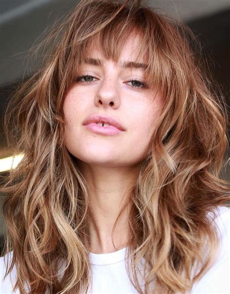 Upgrade Your Look 10 Stunning Wispy Bangs Hairstyles For Long And