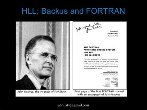 Life And Work Of Dr John Backus Turing100persistent