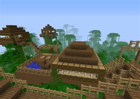 Top Of Tree Town Minecraft Map