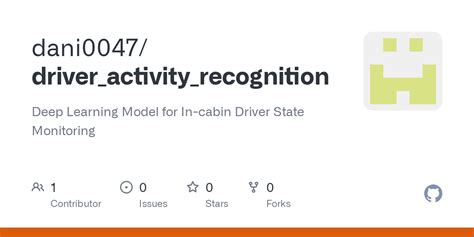 Github Dani0047 Driver Activity Recognition Deep Learning Model For