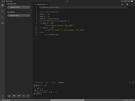 Terminal Showing Cluttered Characters Issue 225 Thebaselab Codeapp GitHub