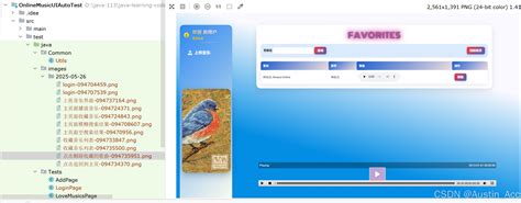 【java项目测试报告】:在线音乐平台(online Music) Csdn博客 【java项目测试报告】:在线音乐平台(online Music) Csdn博客