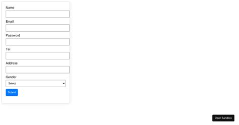 Test Codesandbox