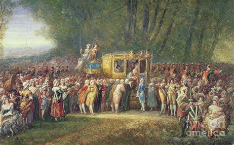 King Louis Xvi Being Taken From Versailles To Paris By The Women Of Les