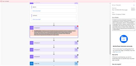 Power Automate Flow Failing Power Platform Community