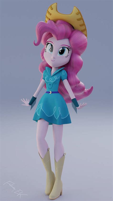 Eqg Pinkie Pie Cowgirl Outfit 3d Model By Daltlsmith On Deviantart