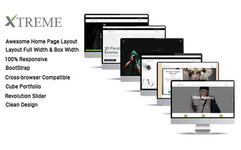 Xtreme Multipurpose Bootstrap Html5 Template