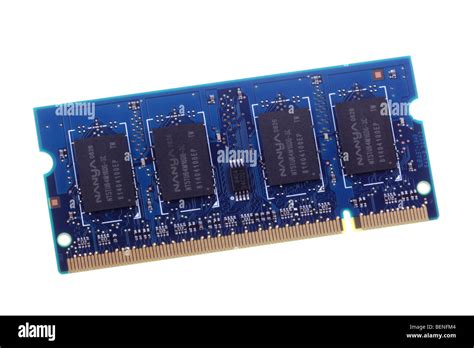 A Laptop Memory Module Of The SODIMM Type Stock Photo Alamy