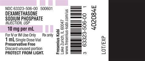Dexamethasone Sodium Phosphate Package Insert