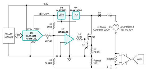 Adding A Digital Interface To Accurate 4 20mA Loop Electronics Weekly