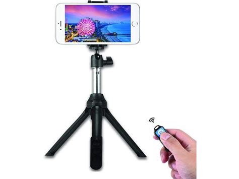 Bower Multi Pod 6 In 1 Tripod Selfie Stick With Remote Shutter Bsp Slfekit1bl