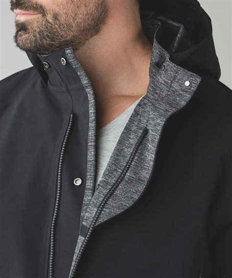 Lululemon Palindro Jacket Black Heathered Black Lulu Fanatics