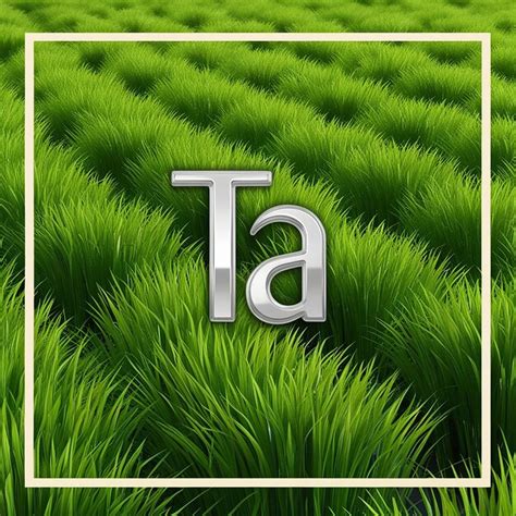 3d Realitsic Grass Editable Text Effect Premium Ai Generated Image