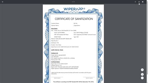 Wiperapp Certificate Generation Youtube