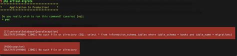 SQLSTATE HY No Such File Or Directory During Installation Issue BookStackApp
