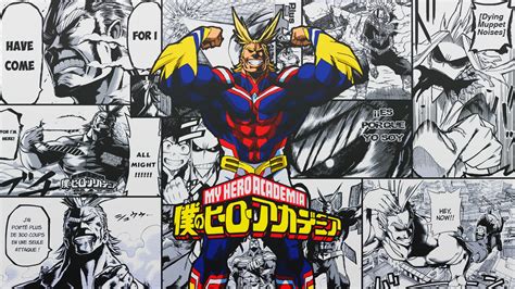 All Might Hd Wallpaper My Hero Academia By Dinocozero