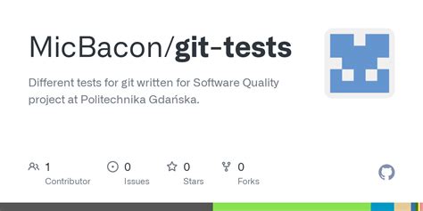 Github Micbacongit Tests Different Tests For Git Written For